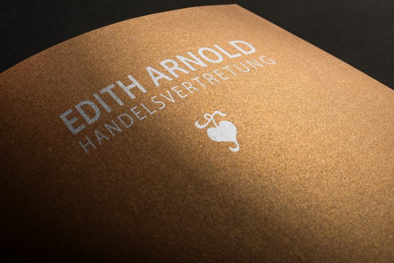 Logo | Edith Arnold Handelsvertretung - MEDIEN DESIGN ATELIER München